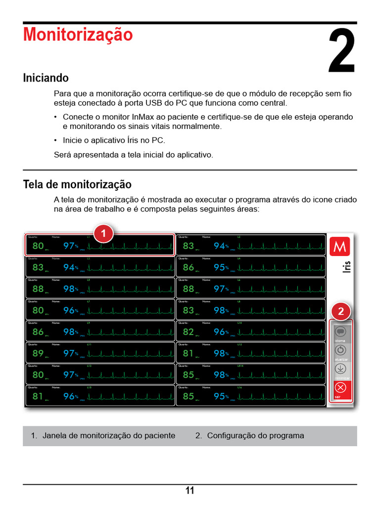Iris Manual Do Usuario Port | PDF