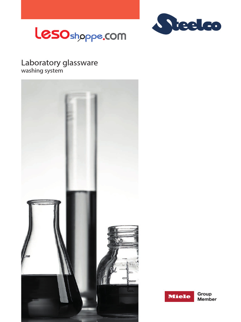 Steelco Laboratory Washing Solutions | PDF | Washing Machine | Laboratories