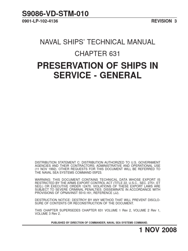 Navy Paint Guide Nstm631 | PDF | Paint | Specification (Technical Standard)