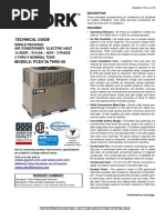 Trane Old Ycc Info | PDF | Air Conditioning | Duct (Flow)