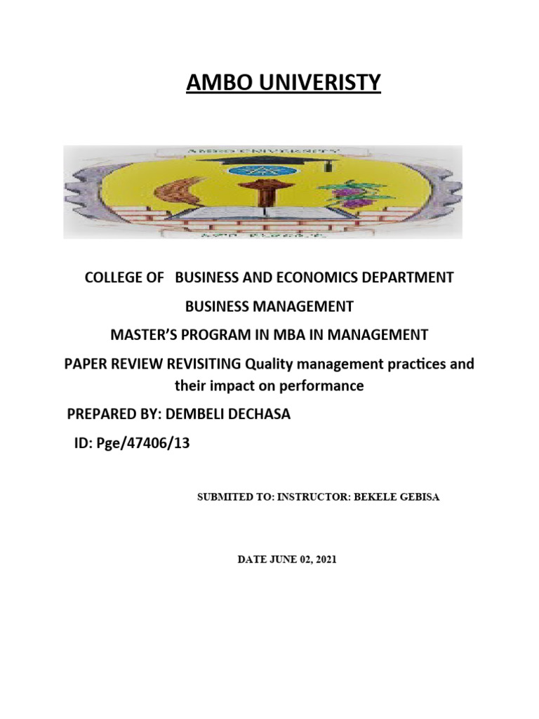Dambali 1 | PDF | Methodology | Validity (Statistics)