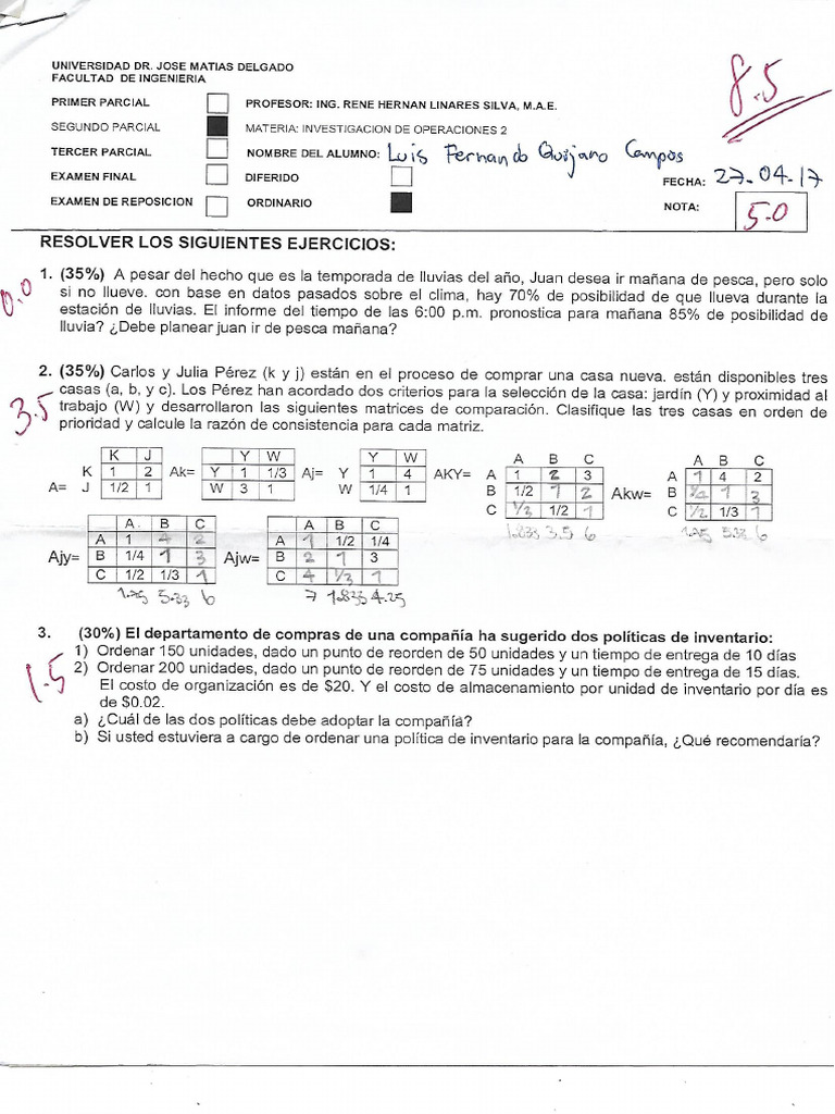 IOP2 Segundo Parcial (01-2017) | PDF
