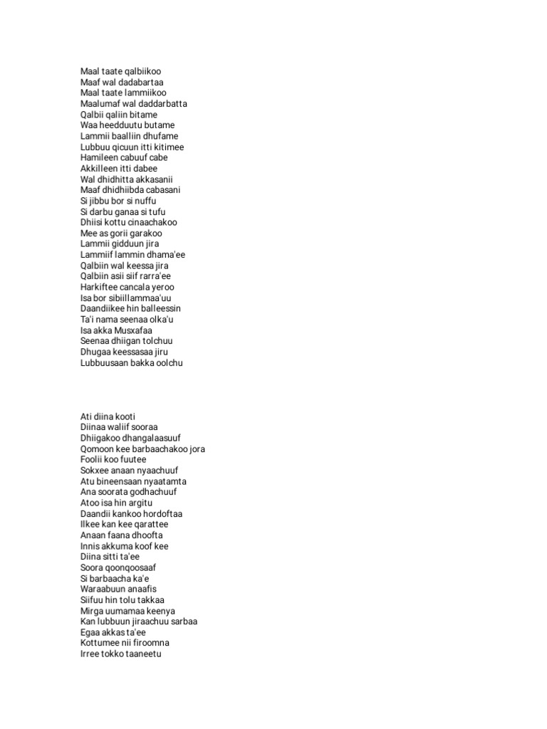 Walaloo 2 | PDF