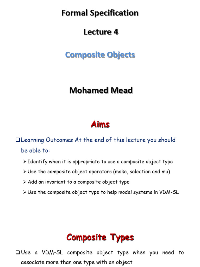 Lecture4_Formal | PDF | Software Engineering | Computing