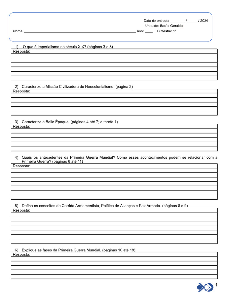 Revis-O p1 1-Bm 9-Ano Efii His Obj BG Osc 2024 | PDF