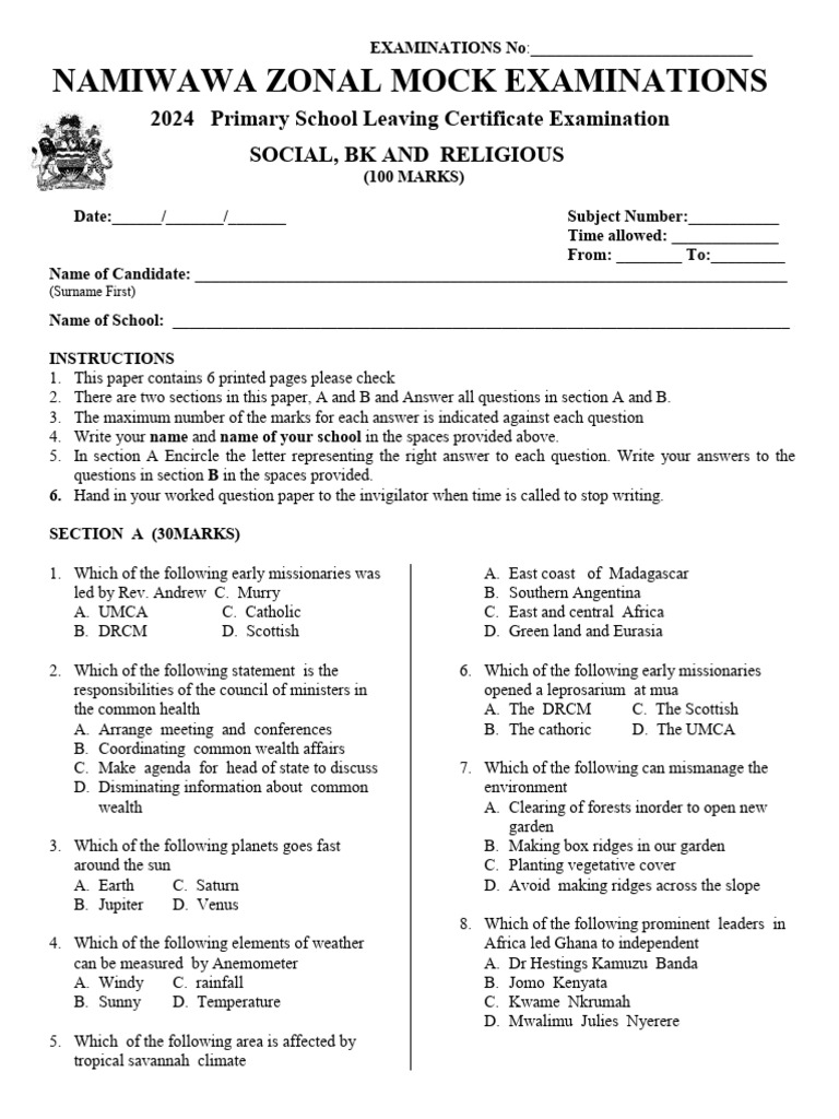 Social and Religious Studies-1 | PDF | Jesus | Rituals