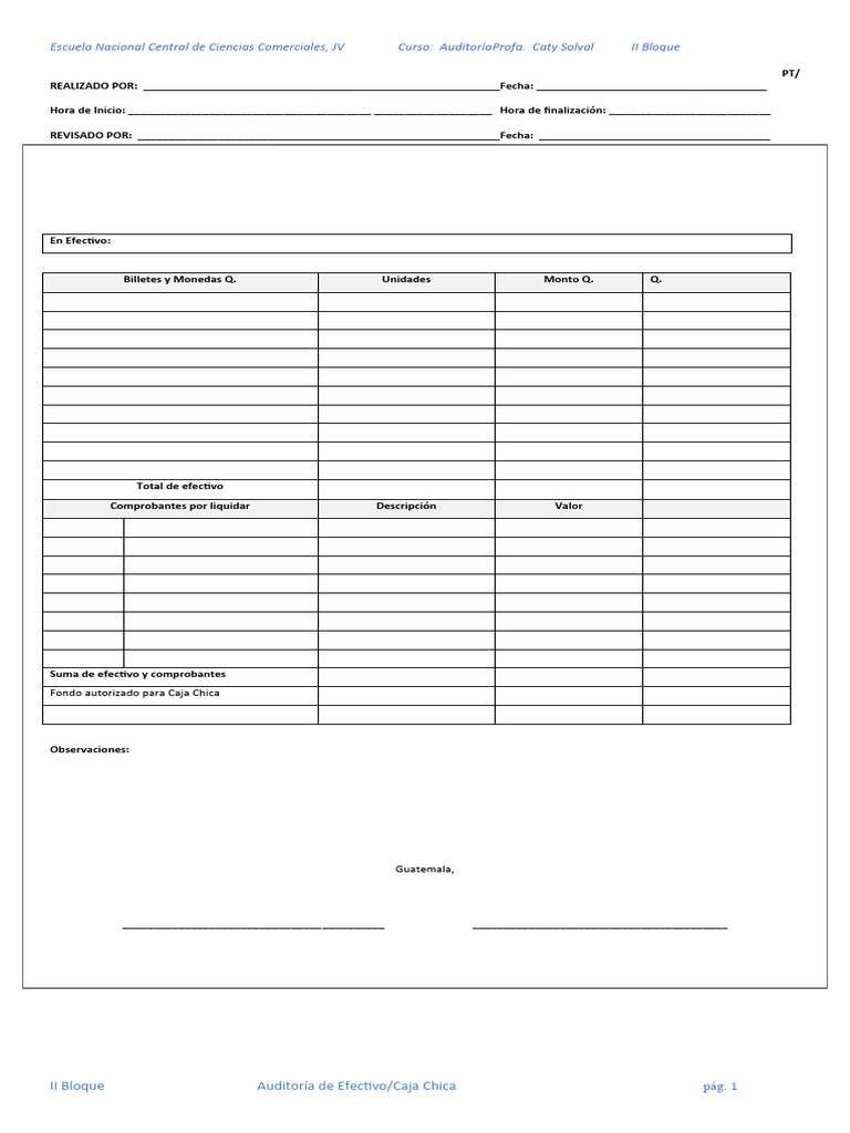 Esquemas Caja General y Caja Chica | PDF | Moneda | Mercado de divisas
