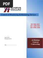 QP 06 Calibration of IMTE | PDF | Calibration | Metrology