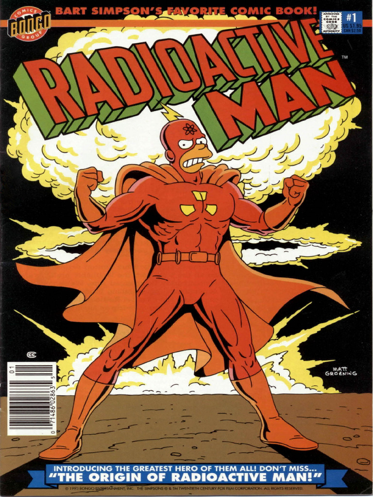 Simpson Comics 7 El Hombre Radioactivo 1 | PDF