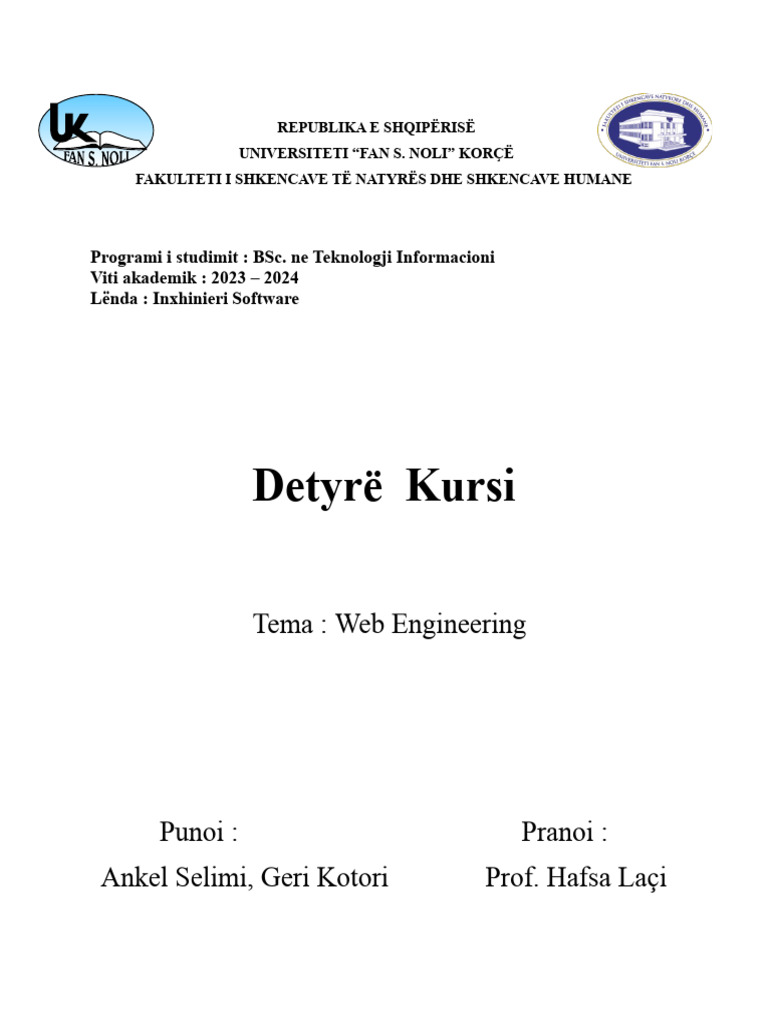 Web Engineering | PDF