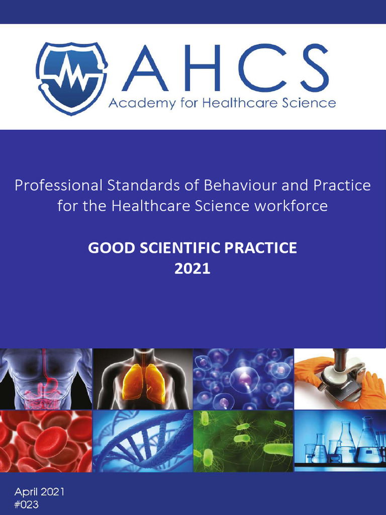 Good Scientific Practice in Healthcare Science | PDF | Health Care ...