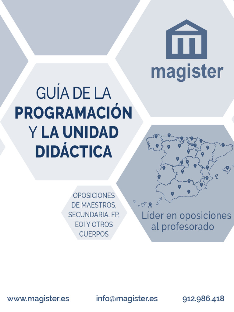 Guía de la programación 23-24 | PDF | Plan de estudios | Maestros