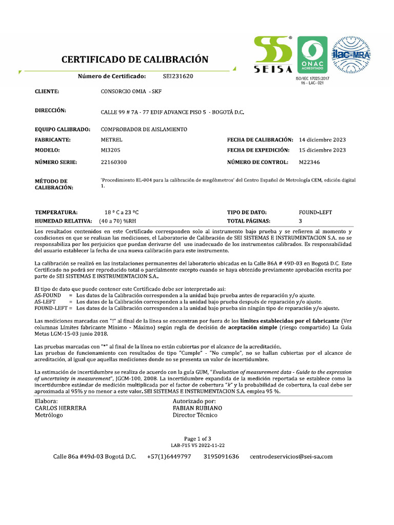 Megger Metrel 22160300 | PDF