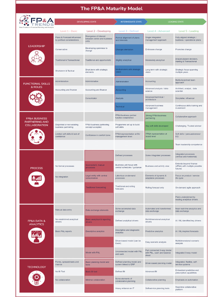 The FP&A Maturity Model | PDF