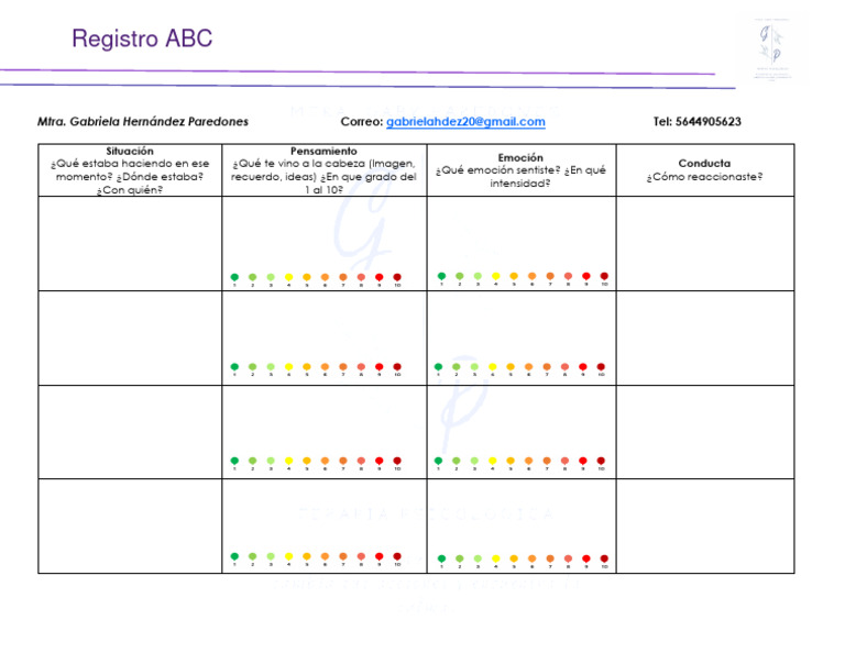 Registro ABC | PDF