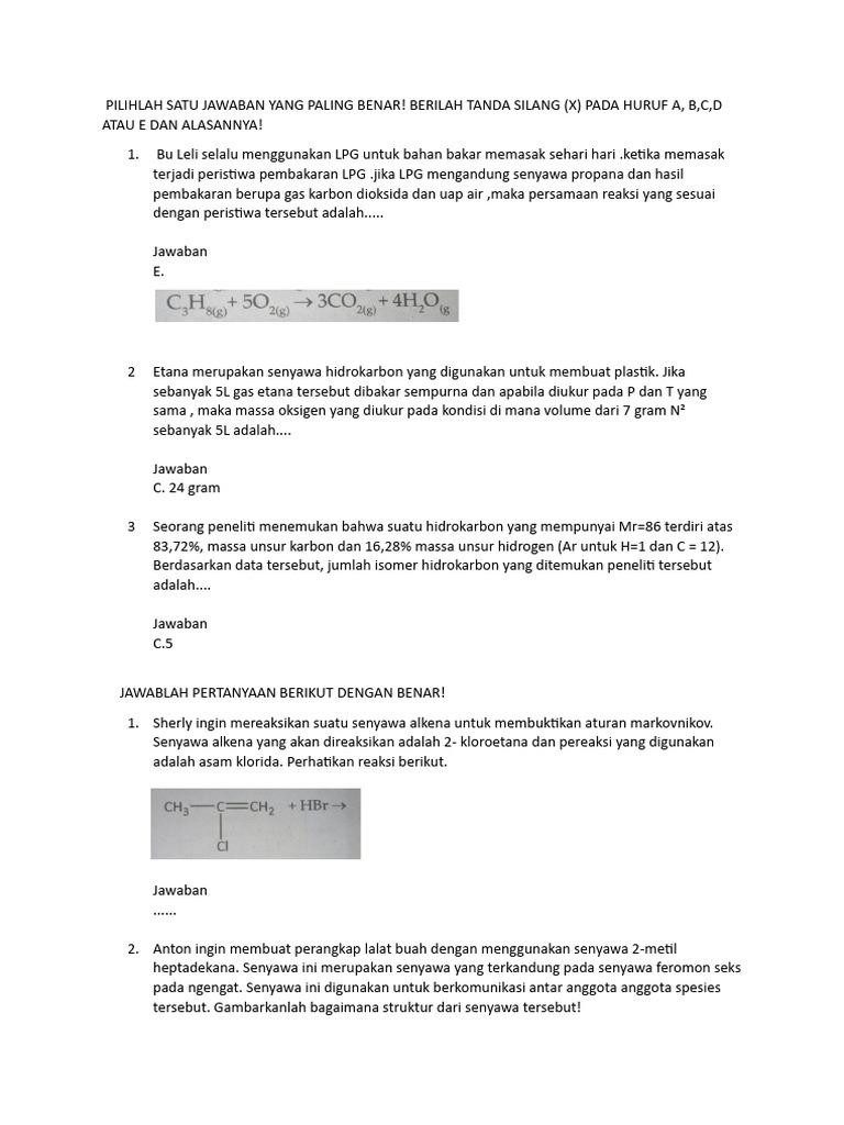 Dokumen (3) Tugas Kimia | PDF | Sains & Matematika