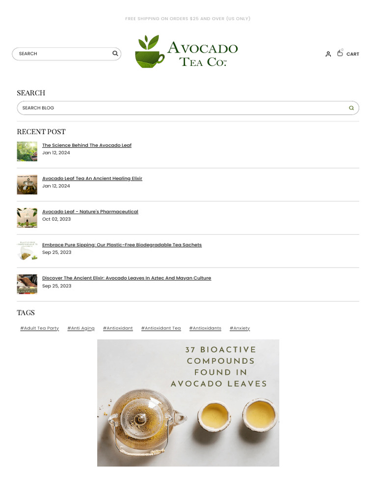 Benefits of The 37 Compounds Found in The Avocado Leaf - Avocado | PDF ...