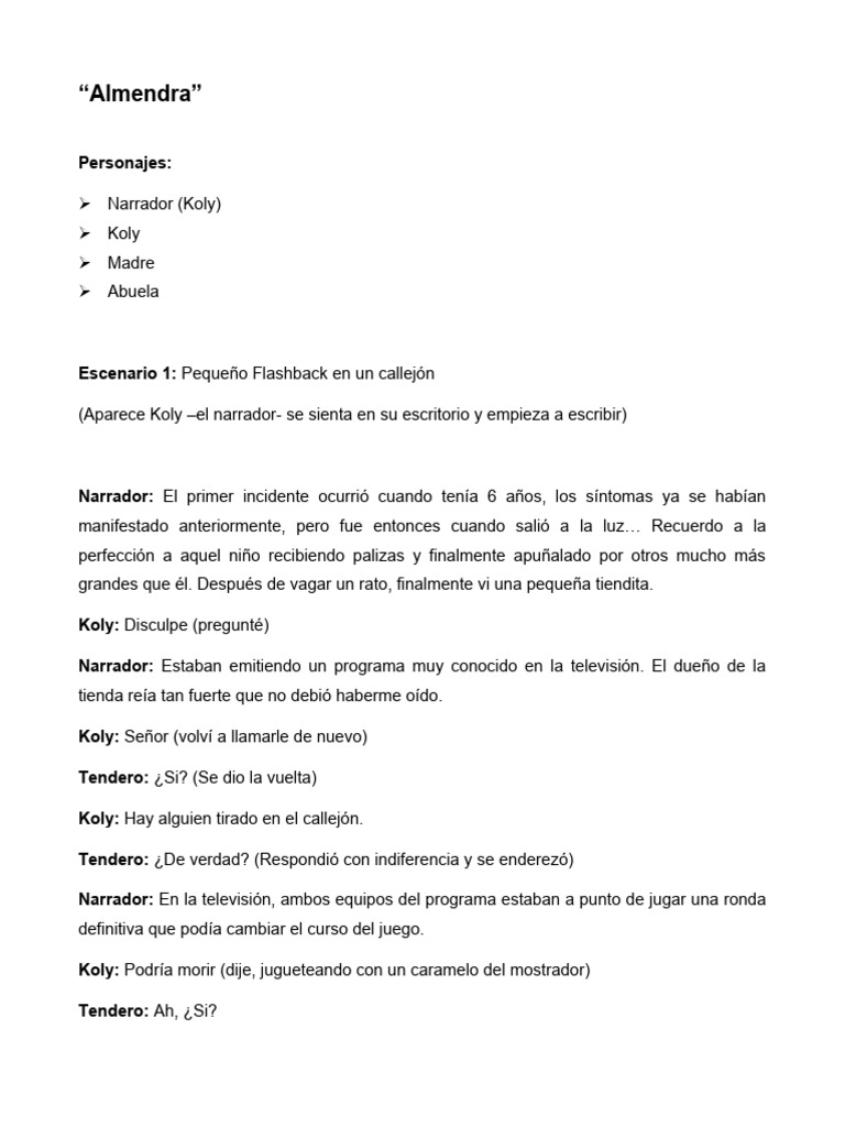 Almendra | PDF