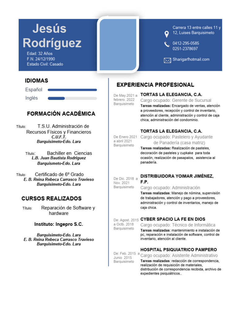 curriculum | Descargar gratis PDF | Informática