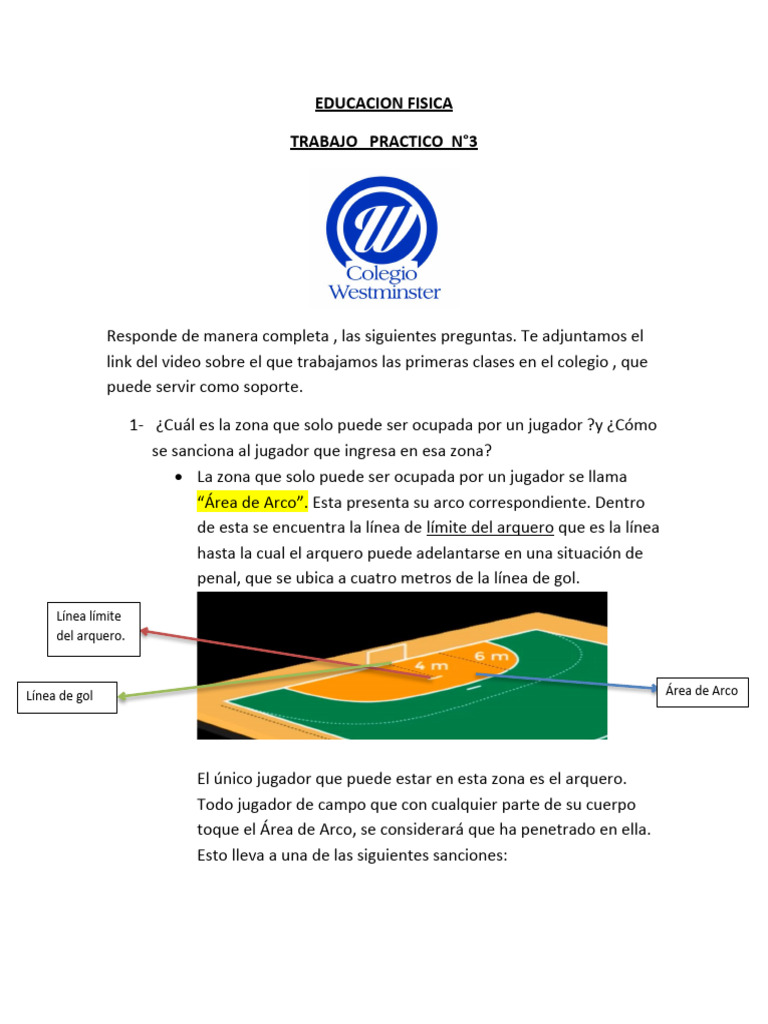 Uriel FRANCO BLANCO - TRABAJO PRACTICO N° 3 WEST | PDF | Deportes ...