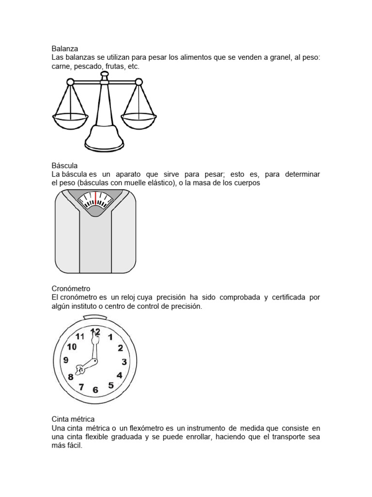 Instrumentos de Medición Científica | PDF | Metrología | Instrumento de ...
