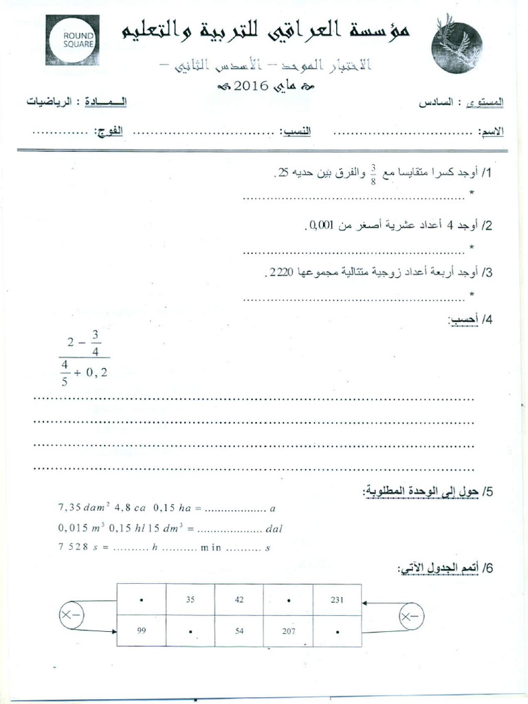 Ce 6 Armat 2 Sem 1516 | PDF