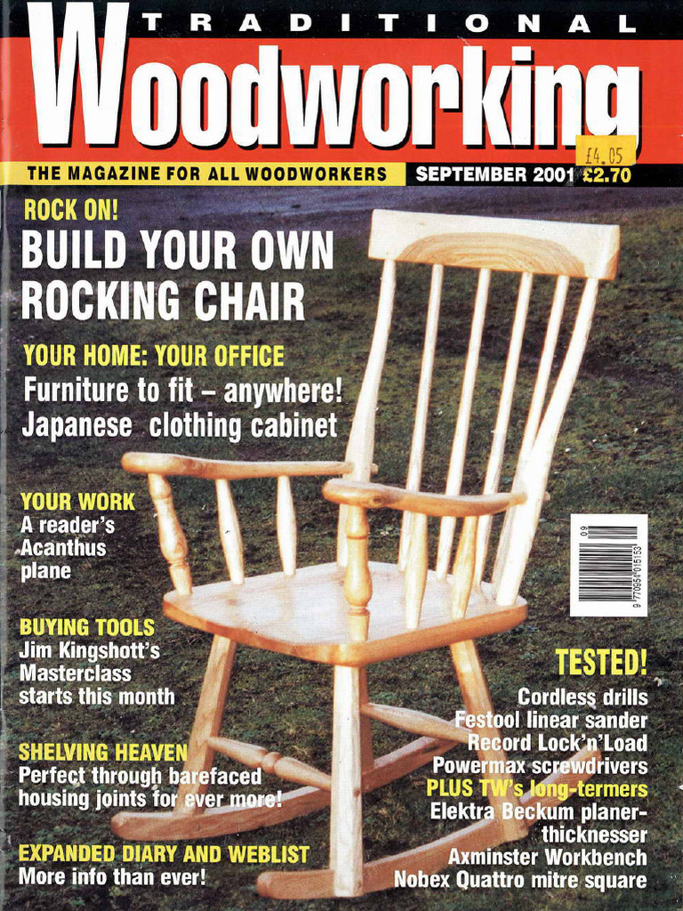 Traditional Woodworking 136 (September 2001) | PDF