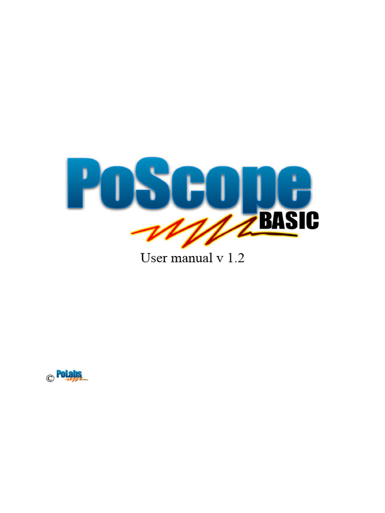 Poscopeusermanual 1 | PDF | Sampling (Signal Processing) | Amplitude