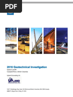 Sample Geotechnical Report | PDF | Road Surface | Soil Mechanics