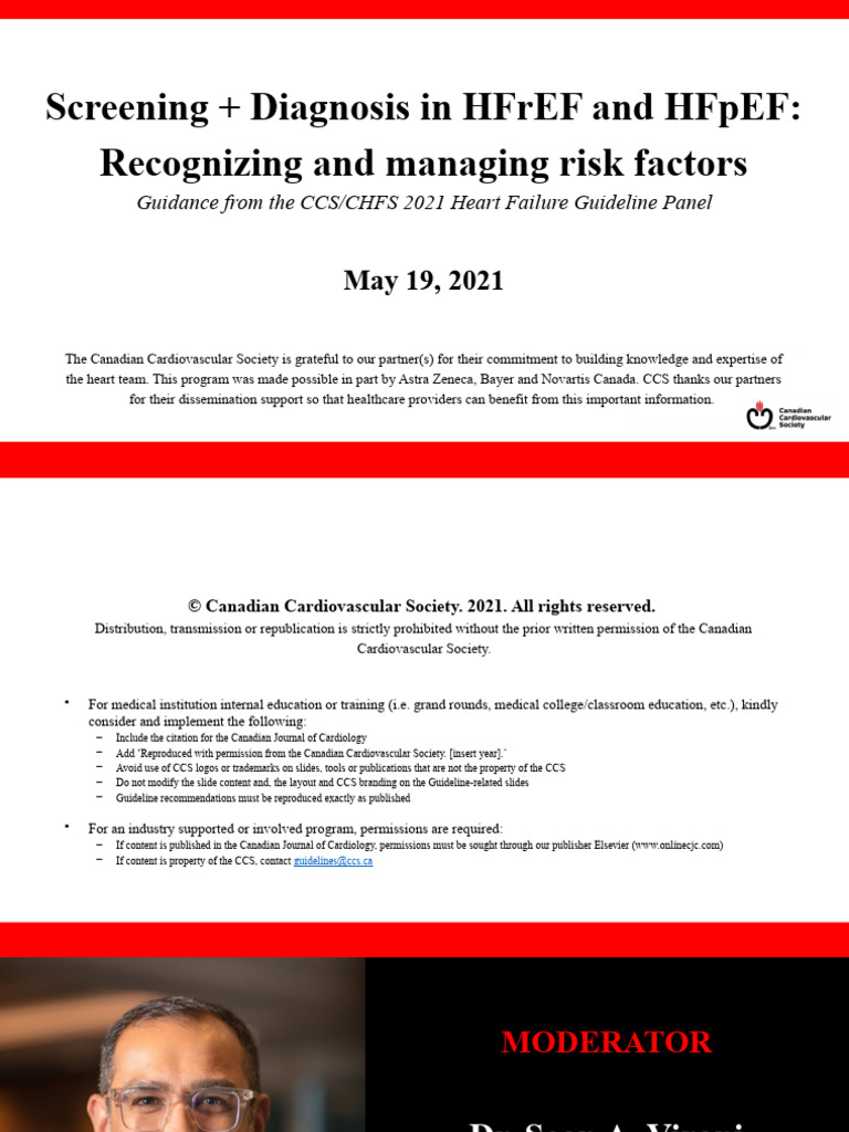 Heart Failure Screening and Diagnosis Guide | PDF | Cardiology | Heart ...