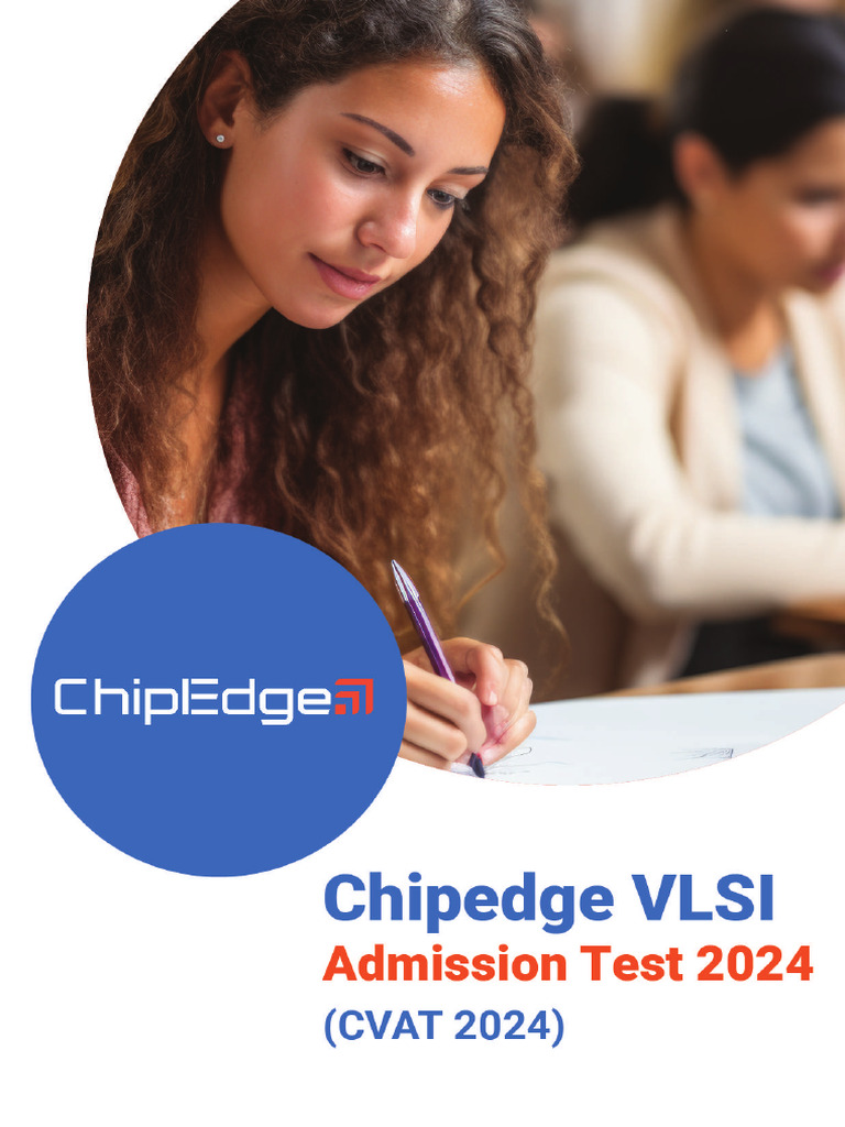 ChipEdge VLSI Admission Test CVAT 2024 Brochure | PDF