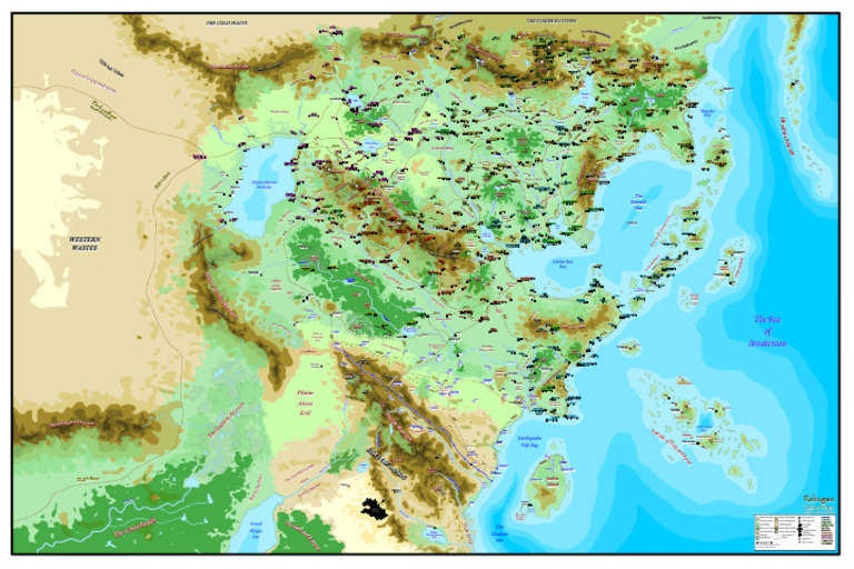 Mapa Alternativo Rokugan v2 | PDF