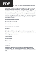 50 Contoh Soal KSM IPS MTS Tahun 2023 Lengkap Dengan Jawabannya | PDF