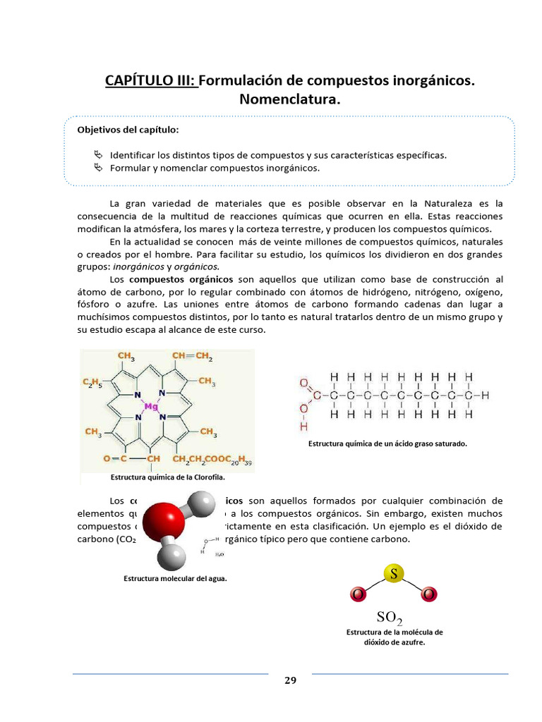 Guia 2ok Nomenclatura de Compuestos Inorganicos (1) | PDF | Compuestos químicos | Óxido