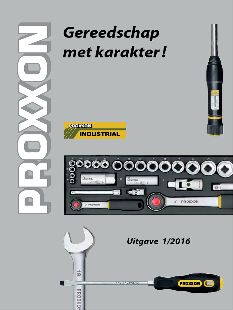 Catalogus Proxxon Industrial 2016 | PDF
