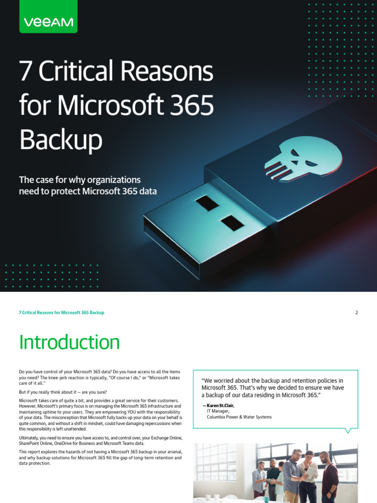 Microsoft 365 Backup Essentials | PDF | Backup | Security