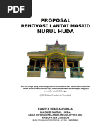 PROPOSAL PEMBANGUNAN MASJID TERBARU 2025docx | PDF