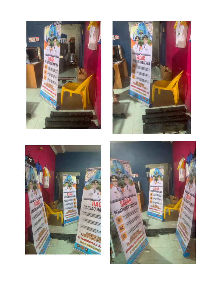 Dokumentasi Rol Up Baner 5pcs | PDF