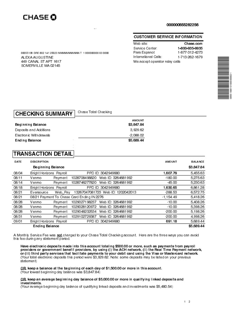 26373E21-C709-467B-824A-266C5C2F9D59-list | PDF | Overdraft | Personal Finance