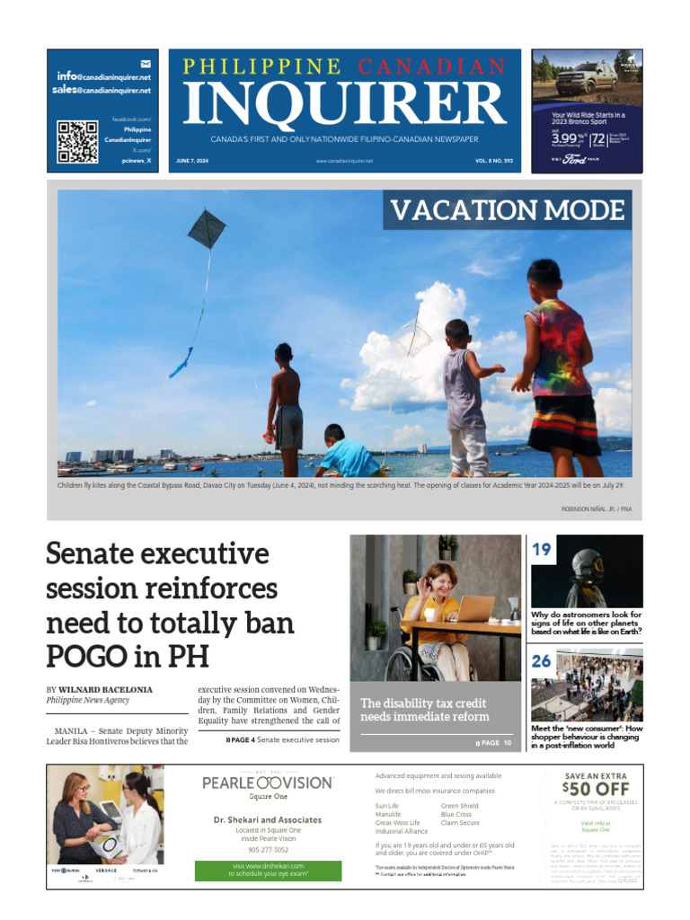 Philippine Canadian Inquirer #593 | Download Free PDF | Rodrigo Duterte