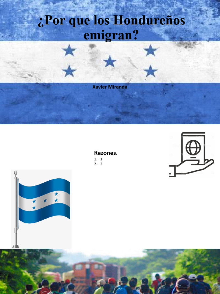 Por Qué Los Hondureños Emigran | PDF