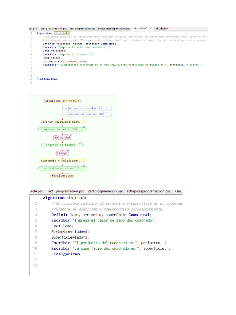 Act de Programación Part1 | PDF