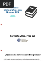 Guía para Referencias Apa 7 | PDF | Estilo apa