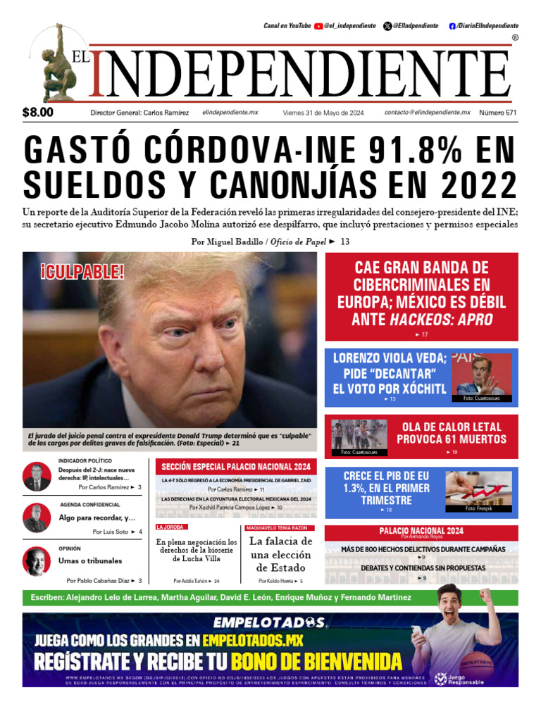 El Independiente | PDF | México | Partido Revolucionario Institucional