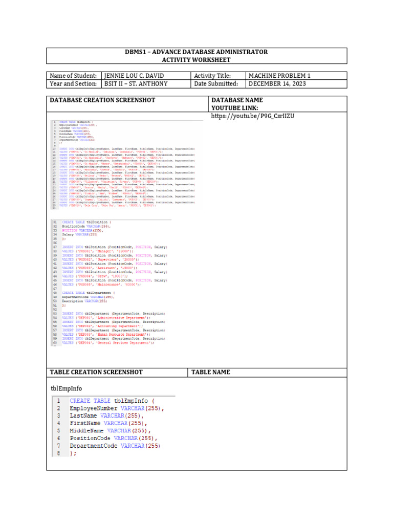Act1 Mod1 DBMS1 JLCD | PDF
