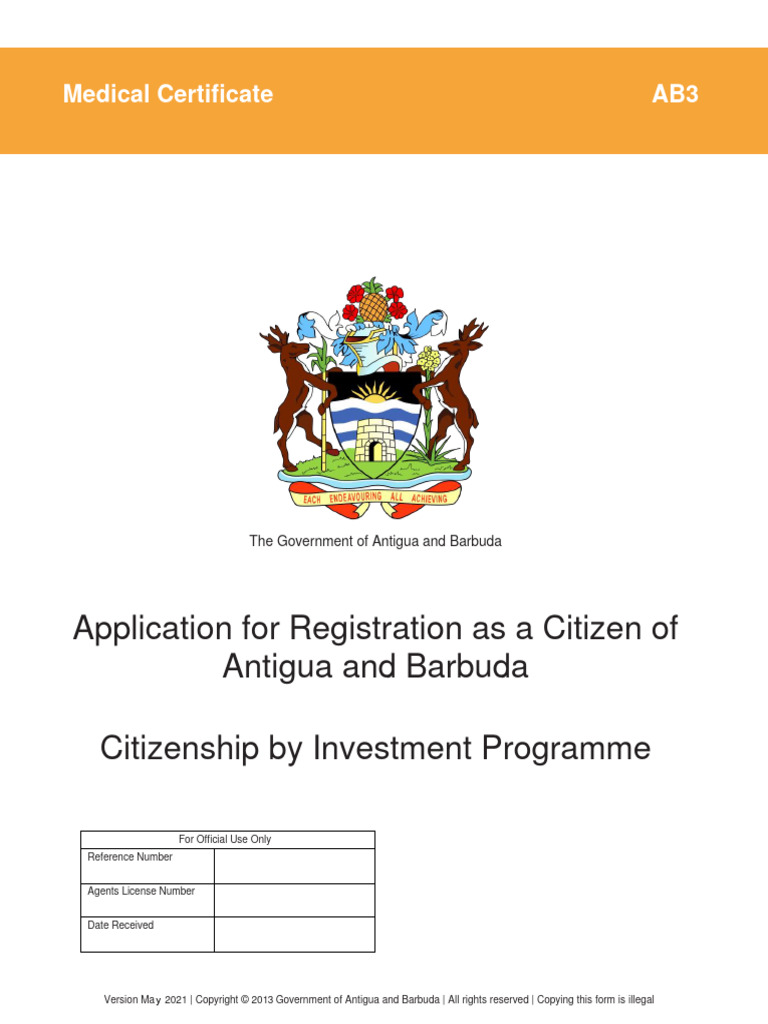 AB3 - Medical Certificate - May, 2021 | PDF | Identity Document | Medicine