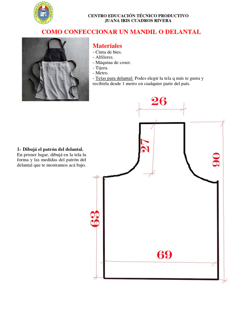 Vii Clase Confeccionar Mandil | Descargar gratis PDF | Ropa