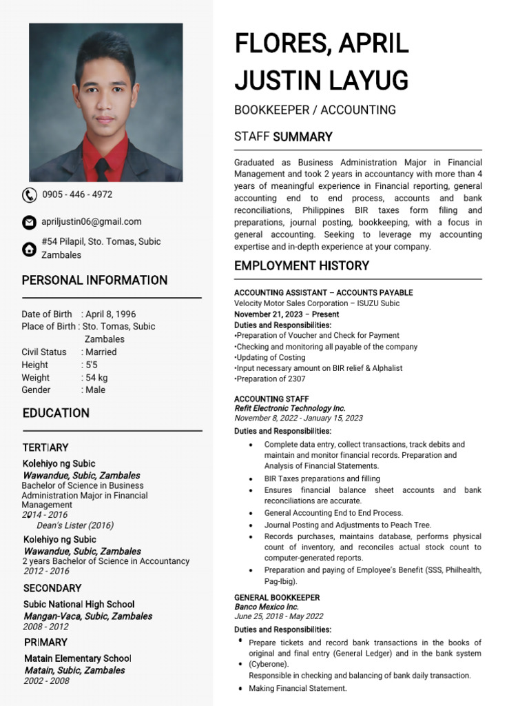 New CV Revised | Download Free PDF | Bookkeeping | Banks