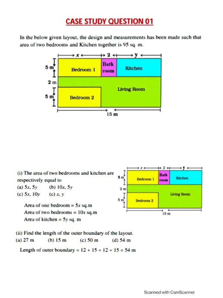 Case Study Class 9 Maths 1 | PDF