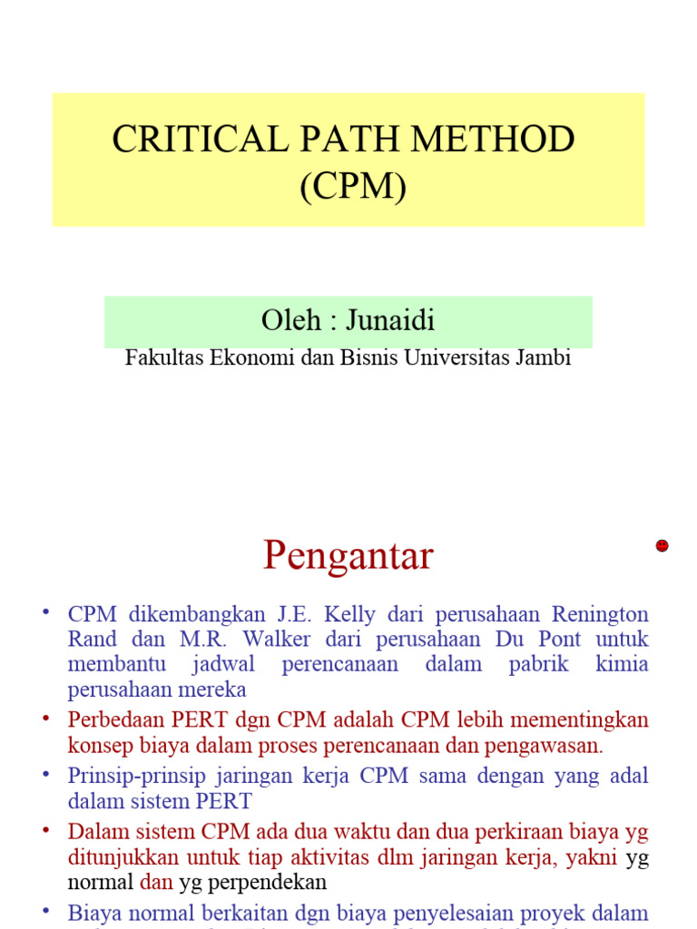 Cpm | PDF